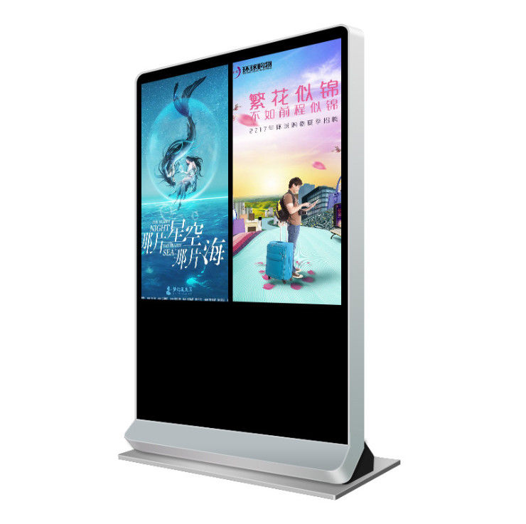 Affichages extérieurs de Signage de Digital d'écran tactile de double d ...